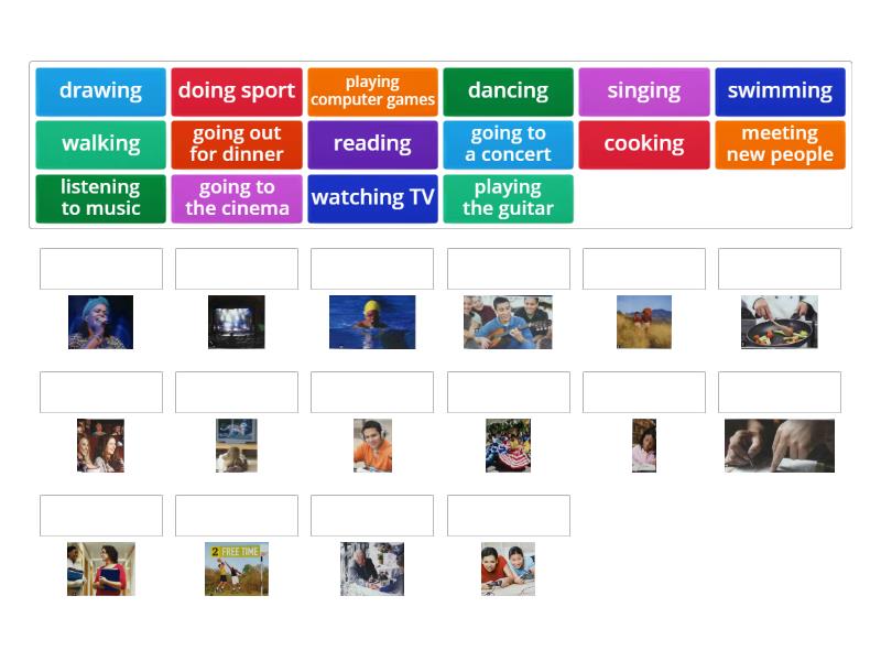 Unit 2 words - Match up