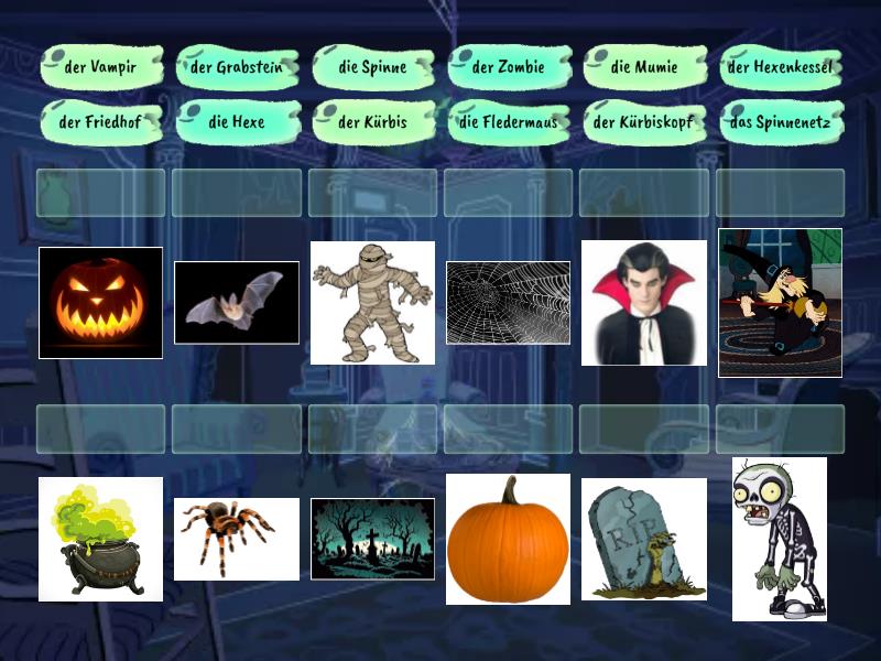 Halloween - Match up