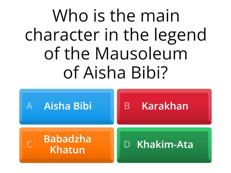 Aisha Bibi - Quiz