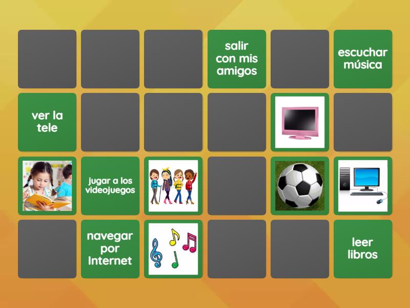 Mis pasatiempos Memory 7X - Matching pairs