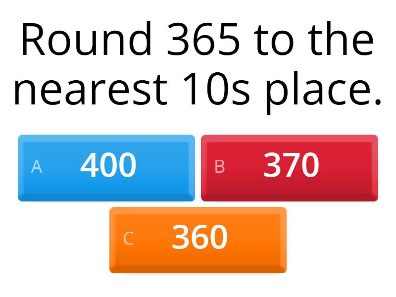 Rounding off Numbers - Quiz