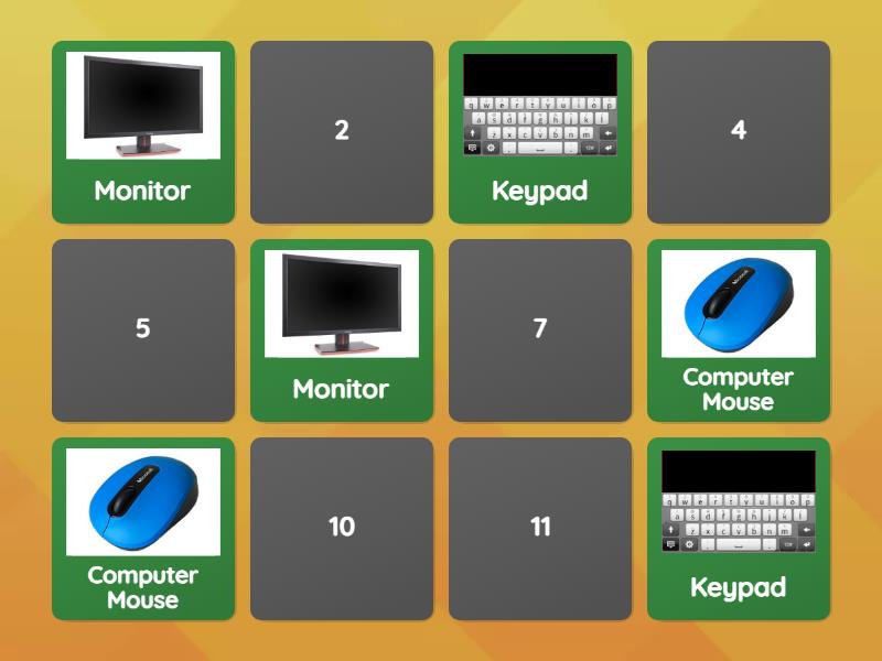 Computer Terms - Matching pairs