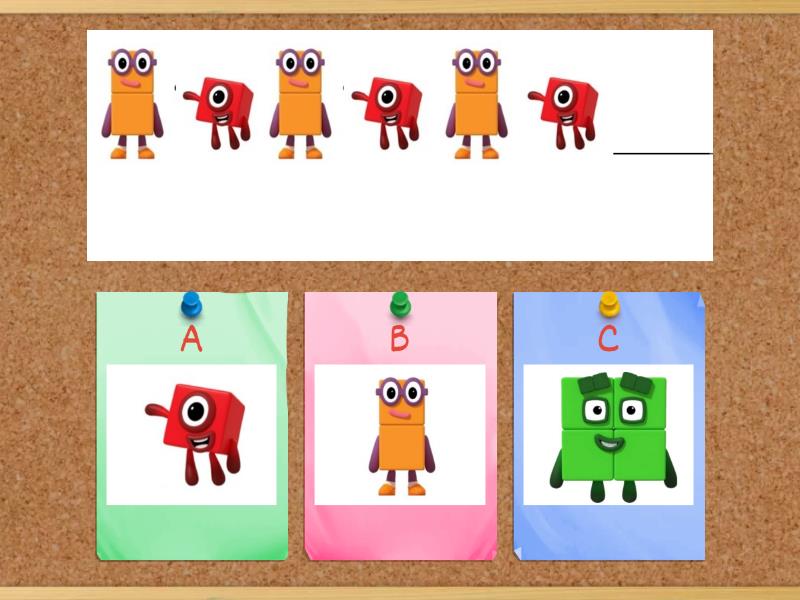 Numberblocks Patterns - Quiz
