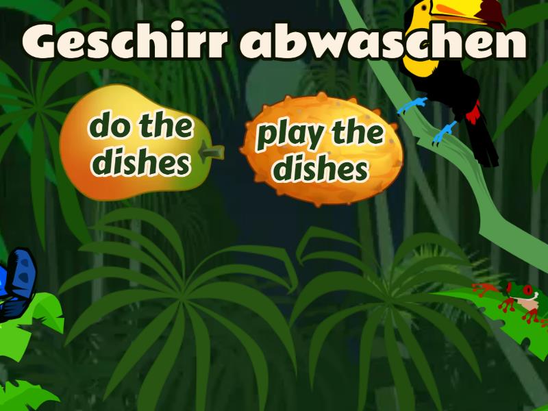 Vocabulary--Verbs - Speed quiz