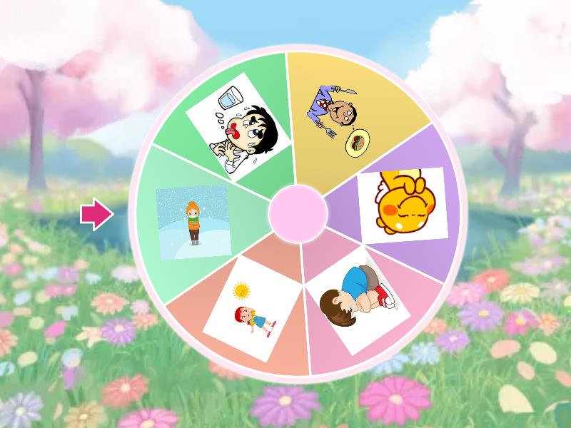 FF Starter emotions - Spin the wheel