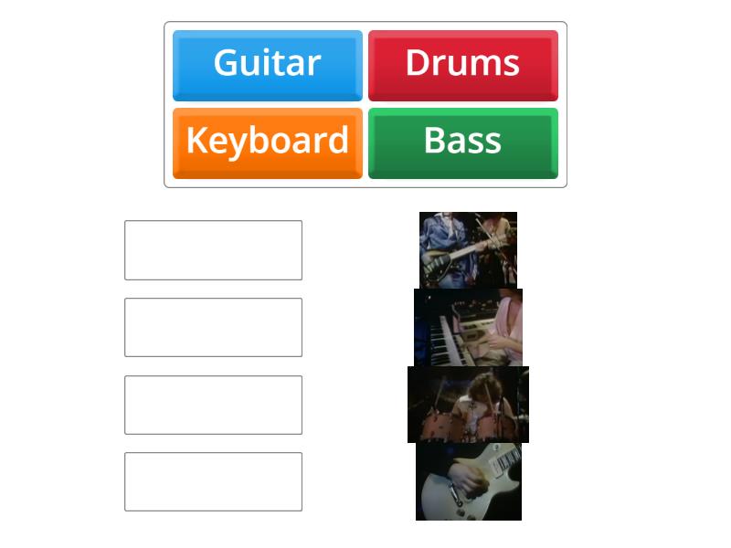 Musical Instruments - Match up