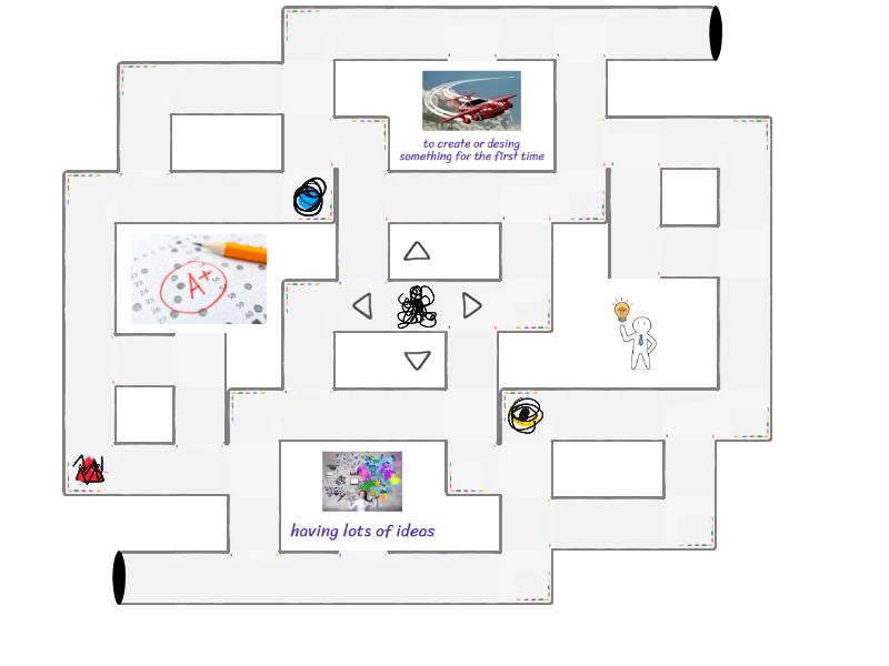 Inventions vocab 2 practice - Maze chase