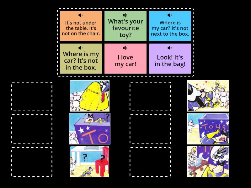 Kids box 1 Toys - Match up