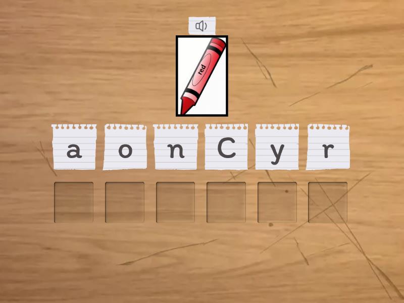 OUR WORLD 1 Unit 1 - Anagram