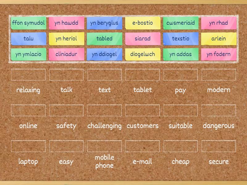 Technoleg - Match up