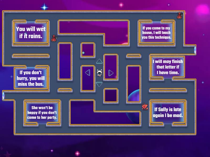 FIRST CONDITIONAL SENTENCE - Maze chase