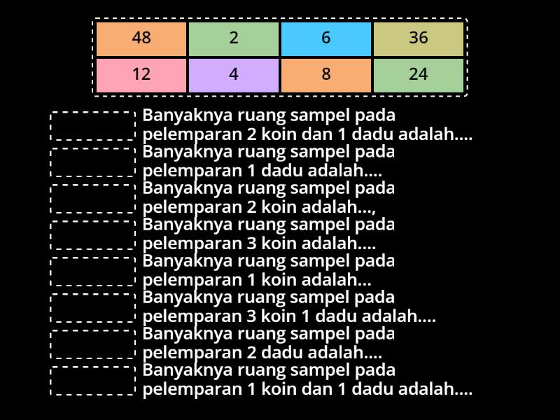 Ruang Sampel - Permainan Pencocokan