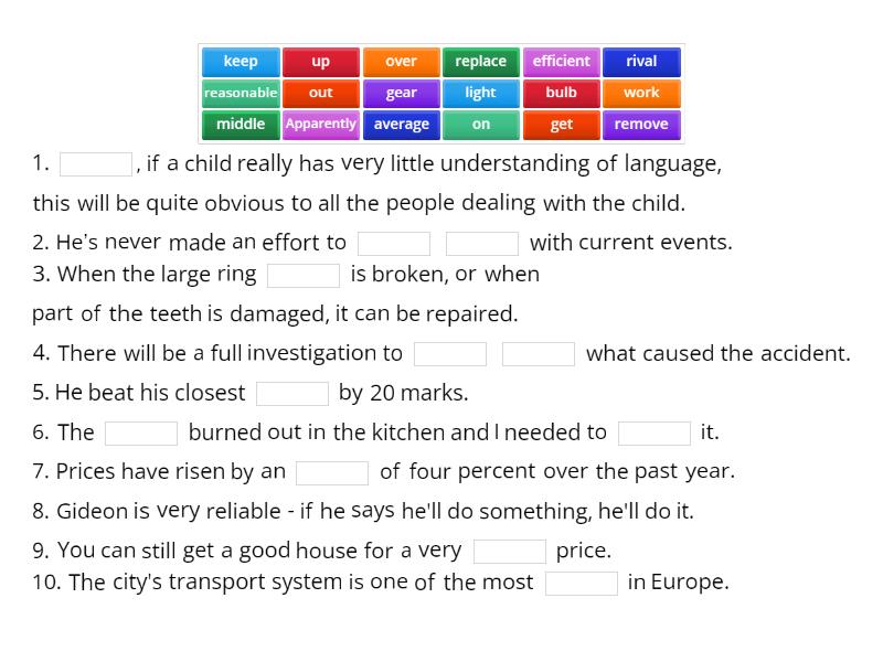 Roadmap B1+ Unit 6B - Complete the sentence