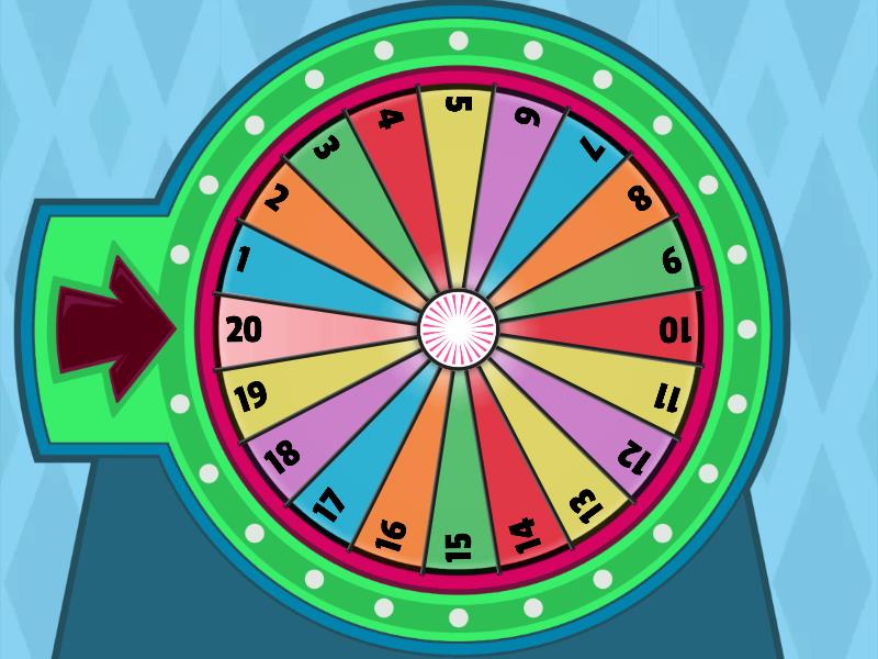 DESCUBRE EL NÚMERO - Spin the wheel