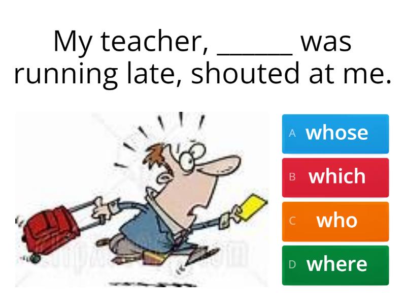 Game: Non-defining relative clauses - Quiz
