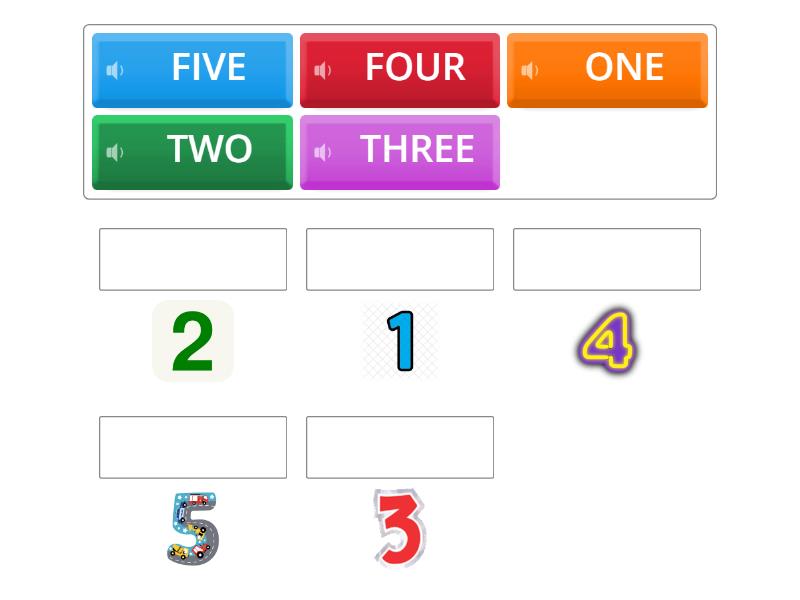 NUMBERS - Match up