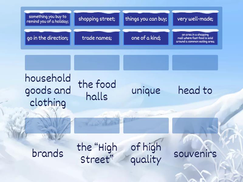 English 7 unit 3 lesson 2 ex2c - Match up