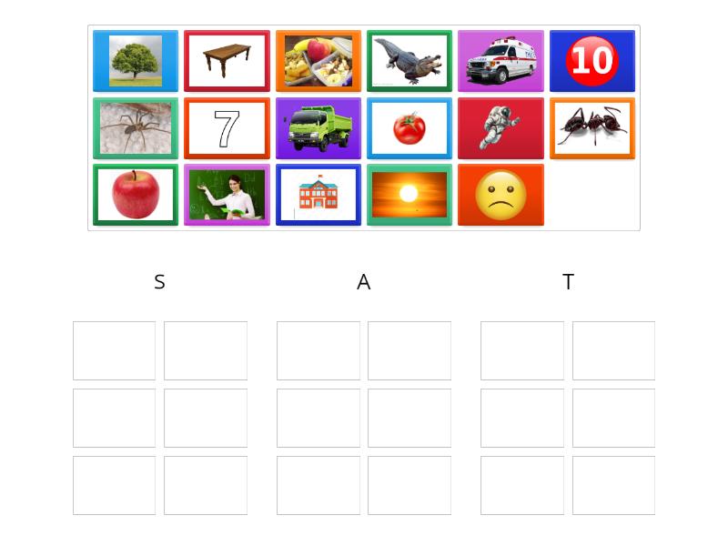 SAT PHONICS - Group sort