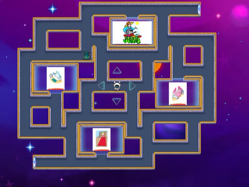 Maze Rooms in the house - Maze chase