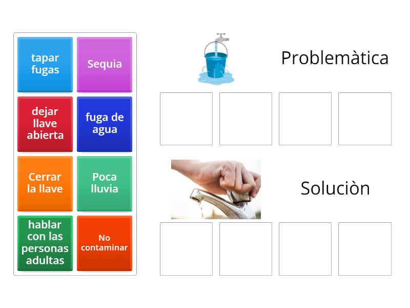 Problemas del agua - Group sort