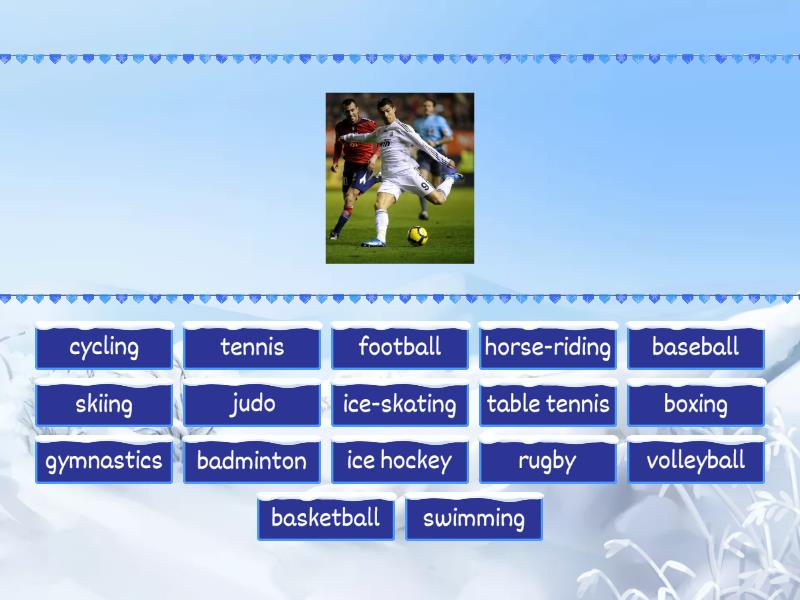 Gateway A1+ unit 7 - Sport - Find the match