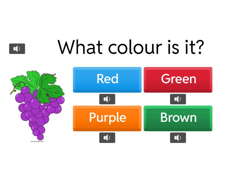 Colours - Quiz