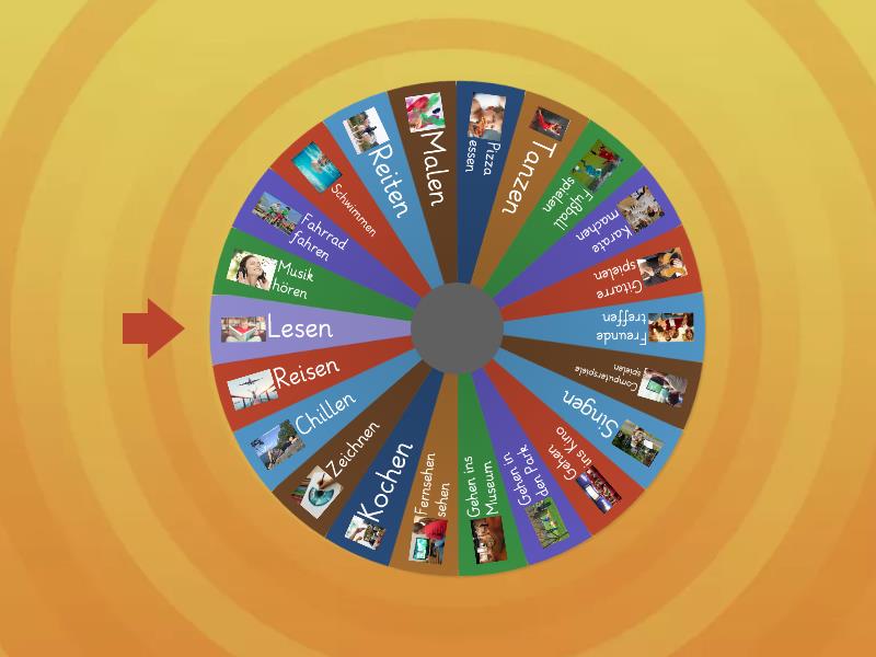 Was machst du gern?Was machst du nicht gern? - Rueda aleatoria