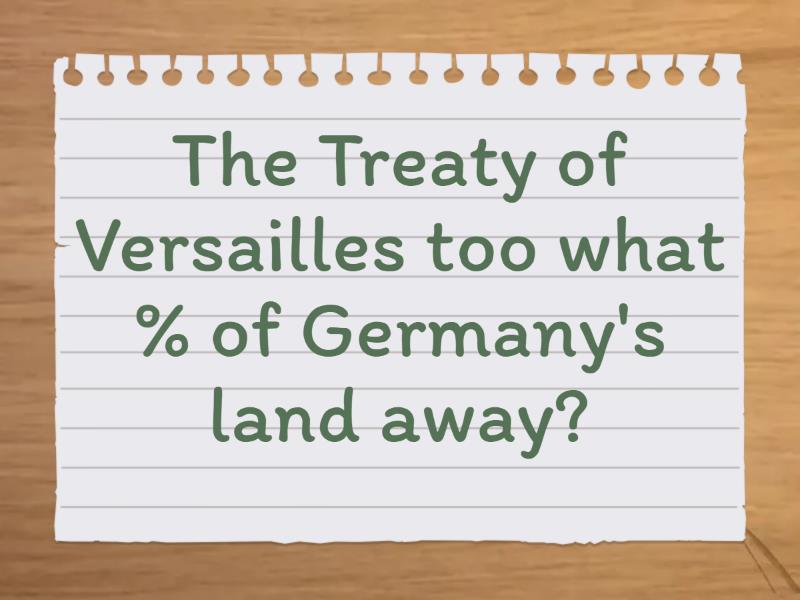 Weimar Nazi Germany Unit 1 - Flash cards