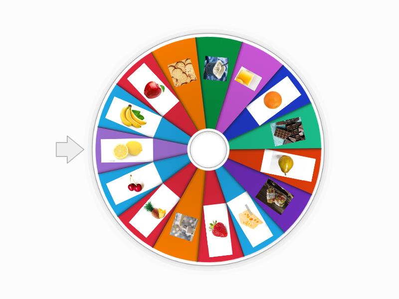 FOOD! - Spin the wheel