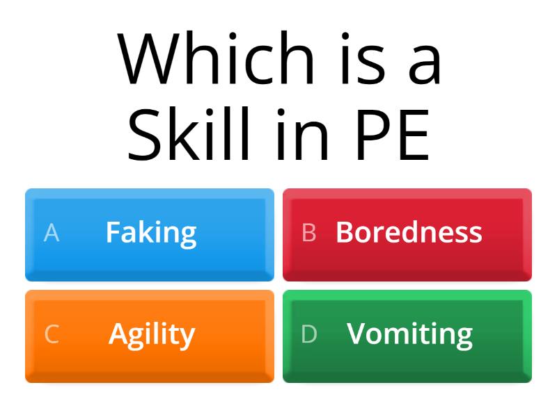 PE - Quiz
