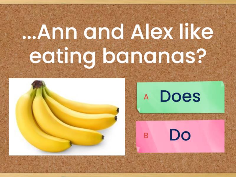Do / Does ......like (food)_sm2 - Quiz