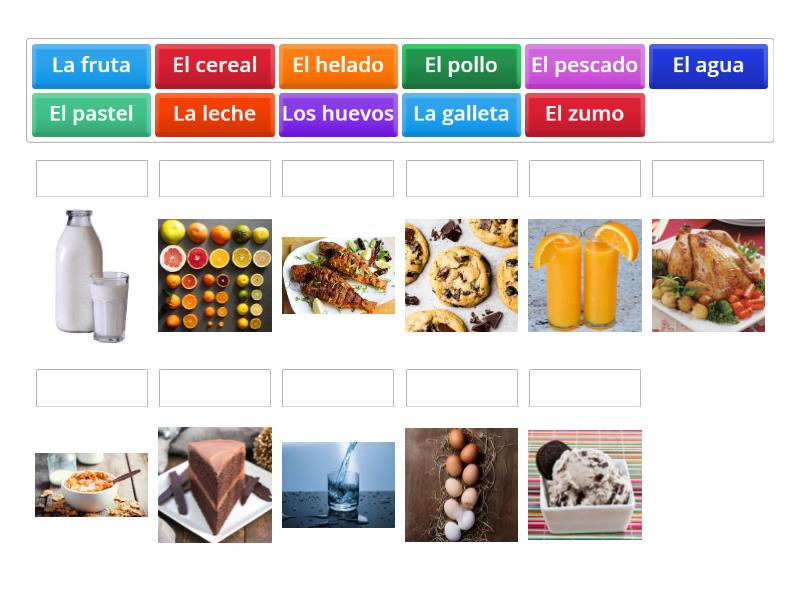 PAREJAS, COMIDA - Une las parejas