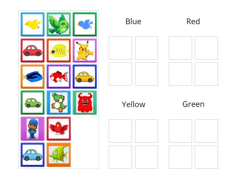 Color match - Group sort