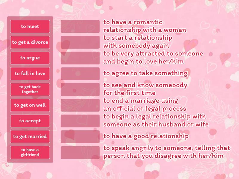 Relationship - Match up