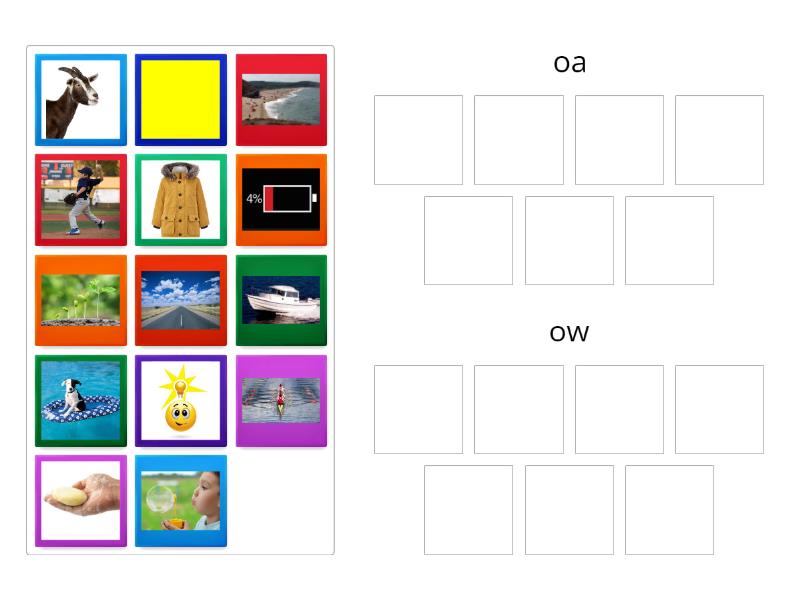 oa & ow - Group sort