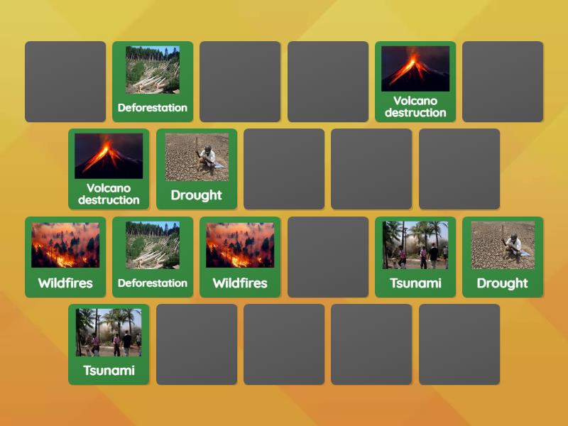 Environmental problems - Parejas