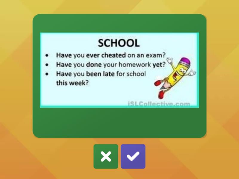 SPEAKING PRESENT PERFECT - Flash cards