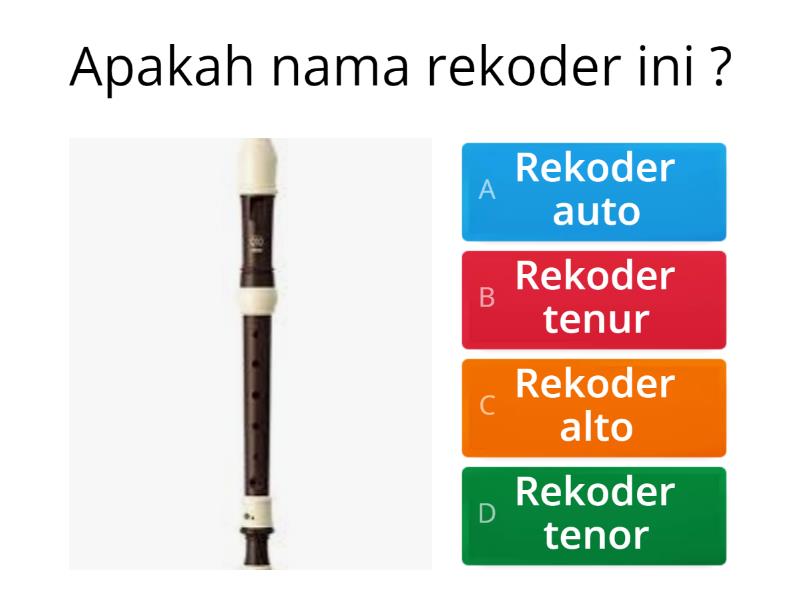 Rekoder - Quiz