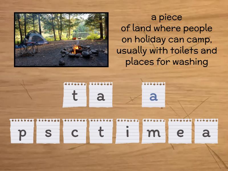 FCE Complete Unit 3 - Anagram