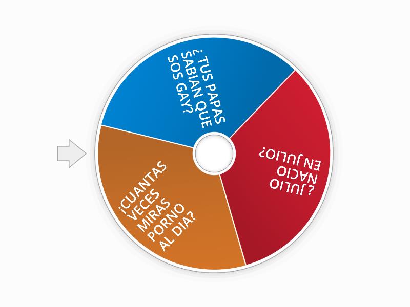 RULETA ALEATORIA - Spin the wheel