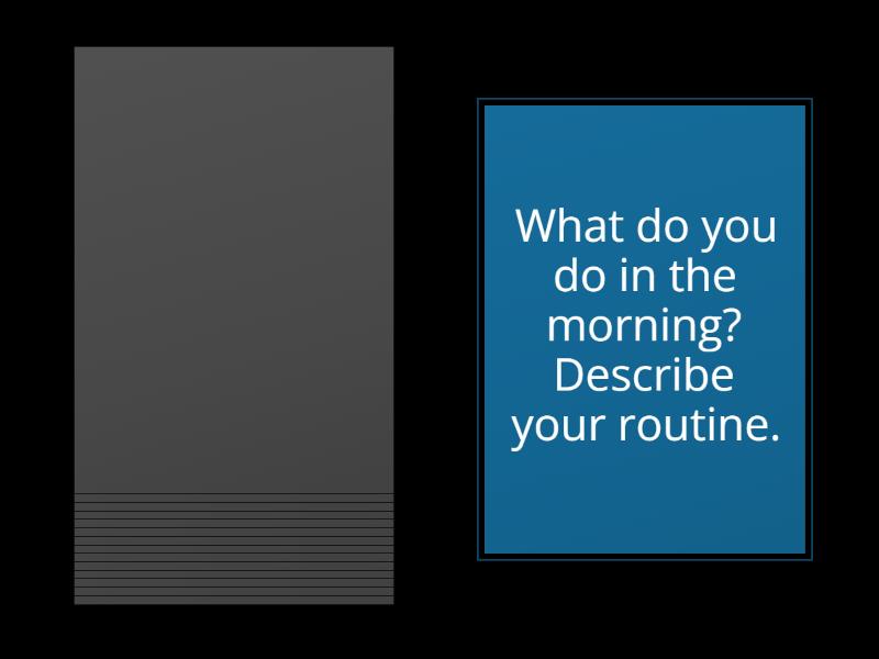 Speaking - Random cards