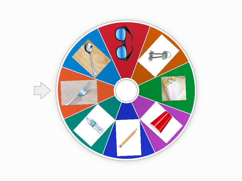 BUSQUEDA DE OBJETOS - Rueda aleatoria