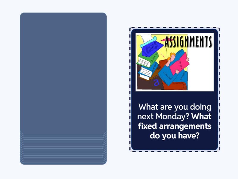 FUTURE SPEAKING - Speaking cards