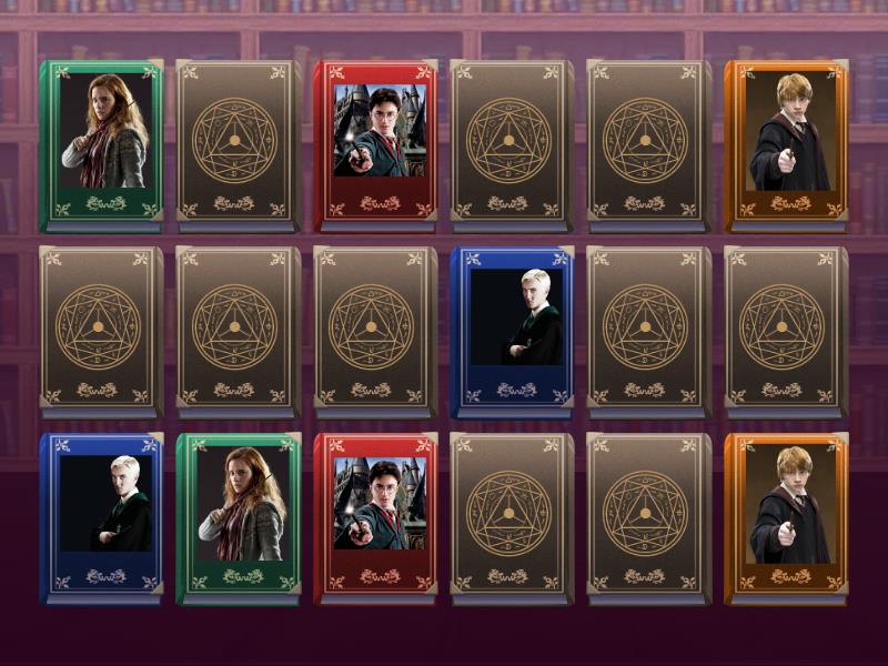 Personaggi Harry Potter - Matching pairs