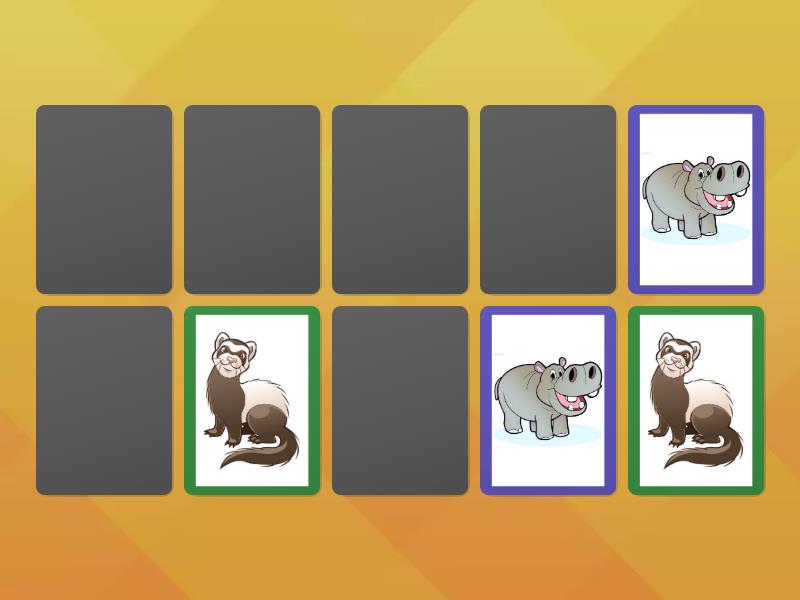 IPL 3 - U2 - Memory Game - Matching pairs