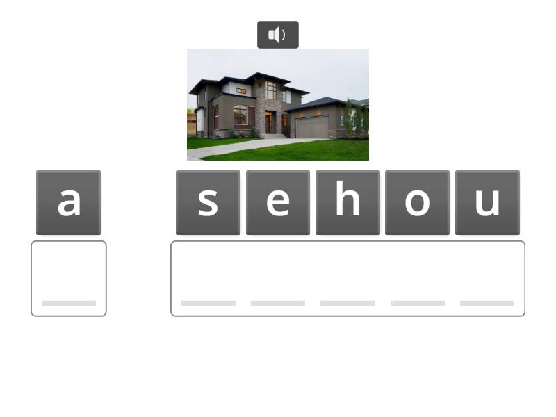 My house - Anagram