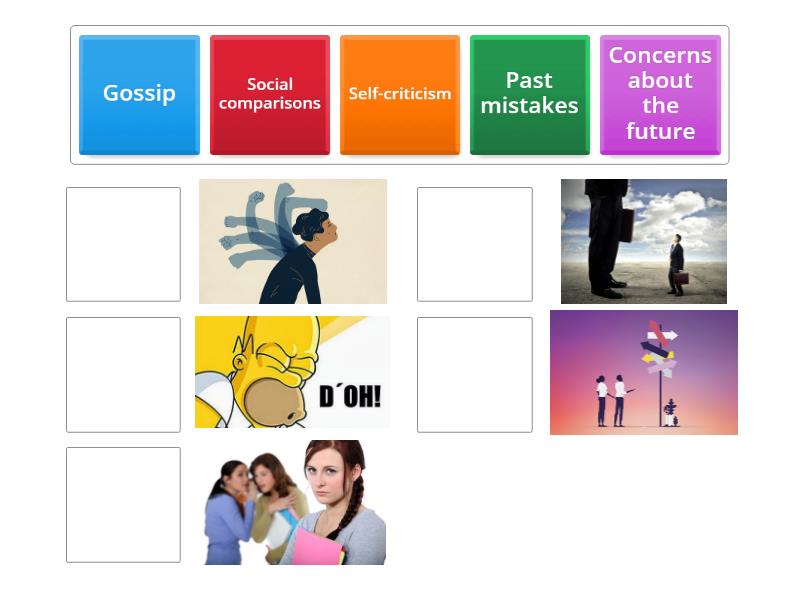 recurring thoughts: - Match up