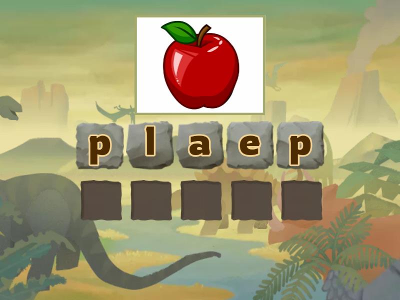 Review Letter A,B,C,D - Anagram