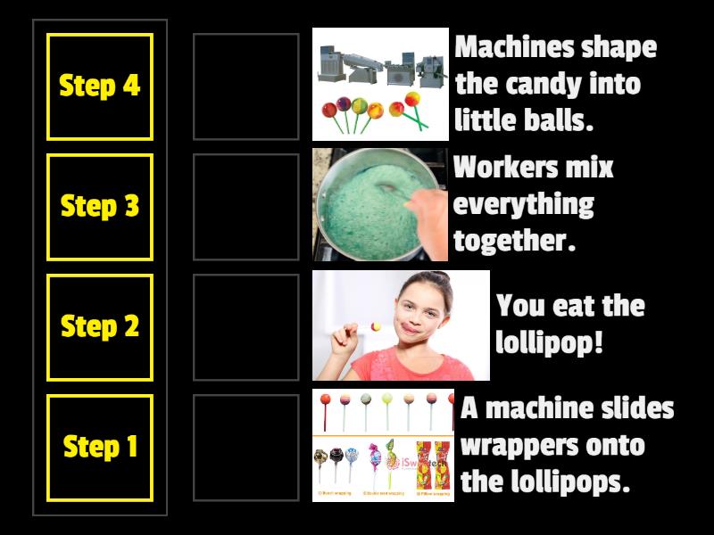 How to make a lollipop! - Match up