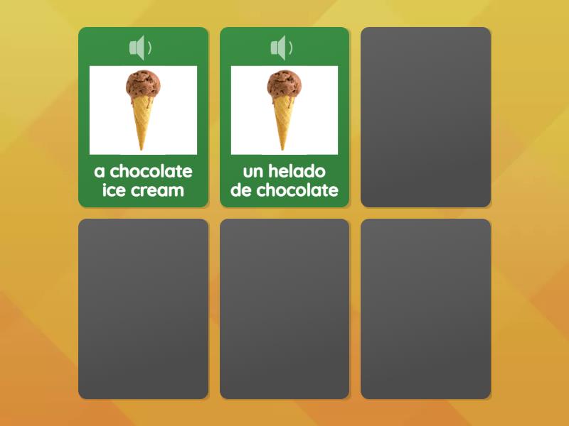 ES LAA1 Spring / Summer 'Un helado, por favor - An ice cream, please ...